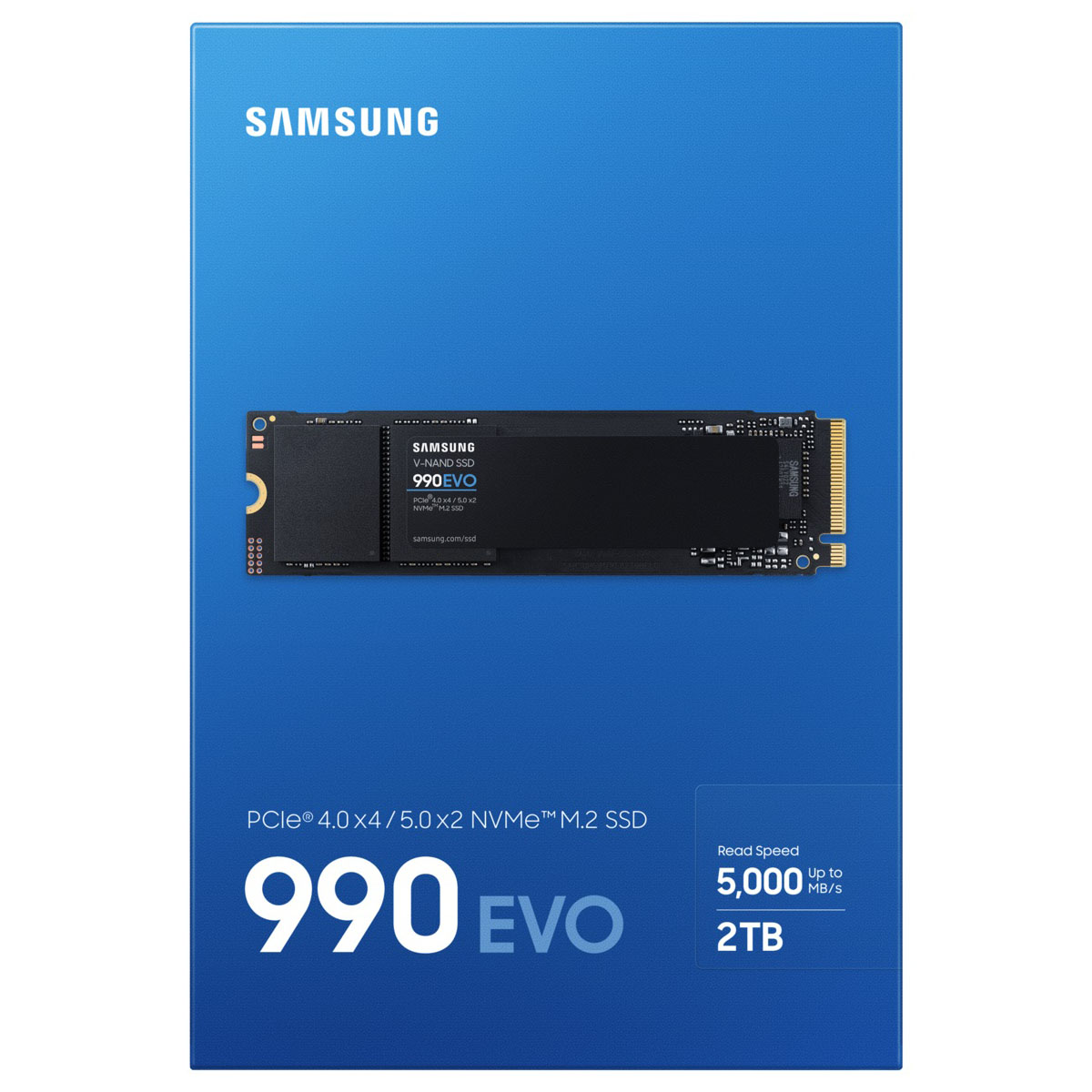Ổ cứng SSD Samsung 2TB 990 EVO M2 2280 NVME PCIE GEN4X4