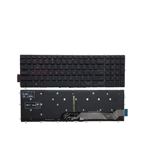 Bàn phím dùng cho laptop Dell 7566 Đỏ LED