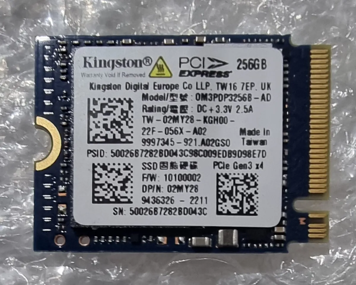 Ổ cứng SSD Kingston 256GB M2 2230 NVME PCIE GEN4X4