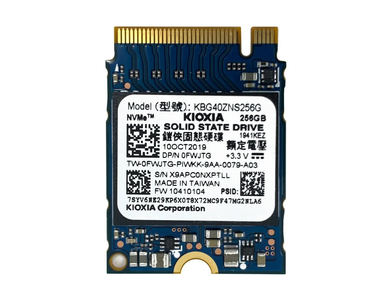 Ổ cứng SSD 256GB M2 2230 Like New