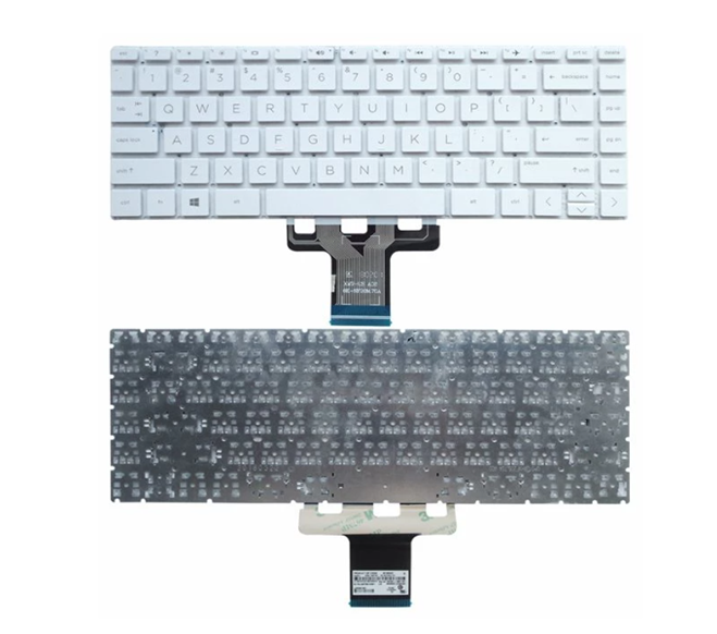 Bàn phím dùng cho laptop HP 14DA CE trắng