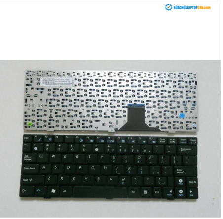 Bàn phím dùng cho laptop Asus EPC 1000 đen