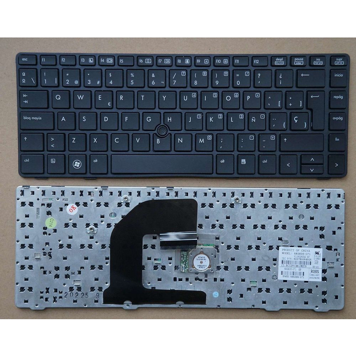 Bàn phím dùng cho laptop HP 8460 8470