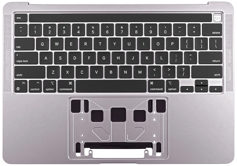 Mâm phím Macbook A2338 Full C Gray CHUẨN NHẬT + Trackpad + pin