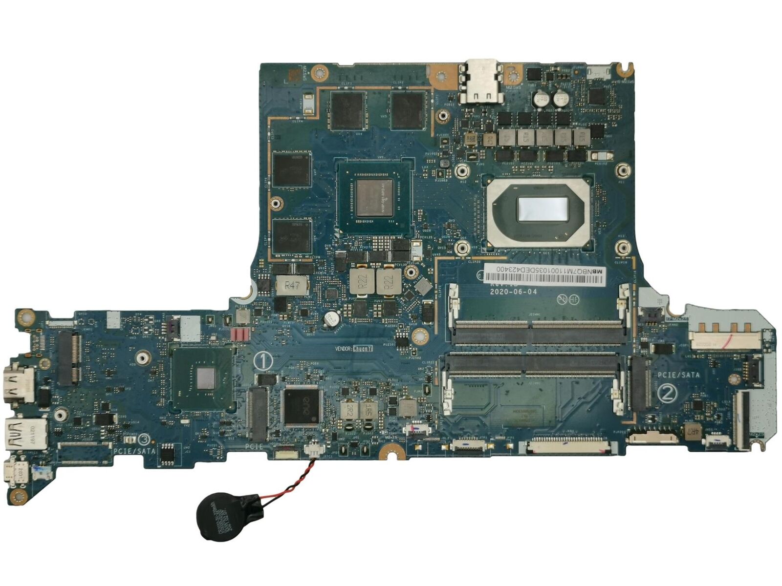 Mainboard dùng cho laptop Acer AN515-55