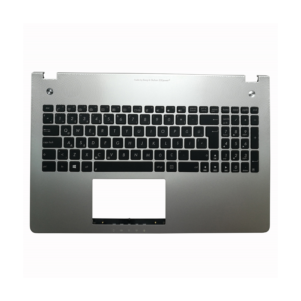 Bàn phím dùng cho laptop Asus N56 Q550 N550 bạc Full C