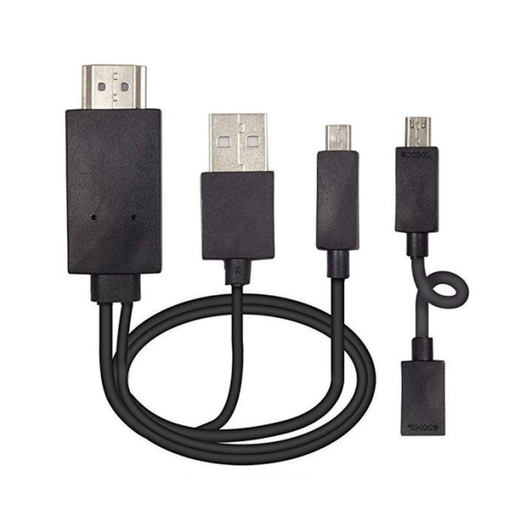 Cáp MHL KIT cho điện thoại hỗ trợ MHL 5 Pin và 11 Pin chuyển đổi sang HDMI