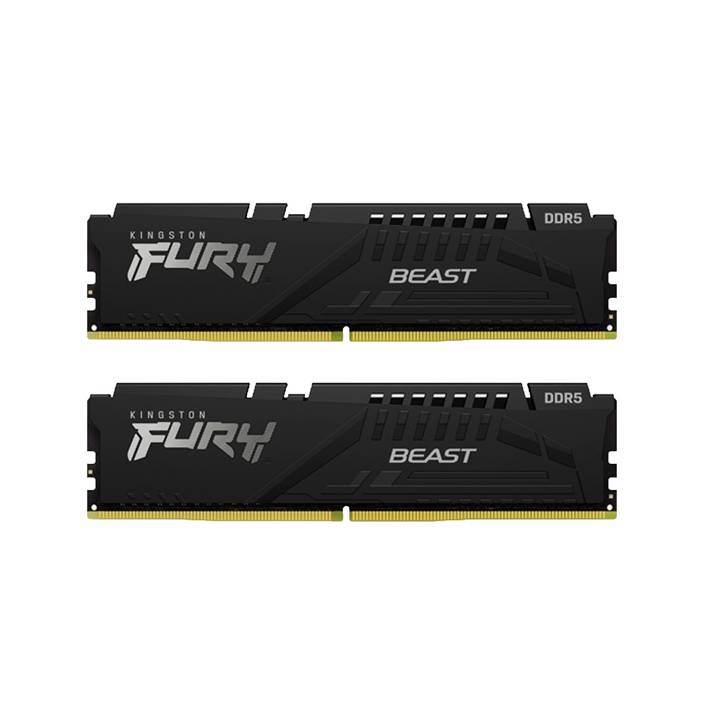 Ram PC Kingston 32GB 6000MHZ DDR5 CL40 DIMM( KIT OF 2) Fury Beast Black