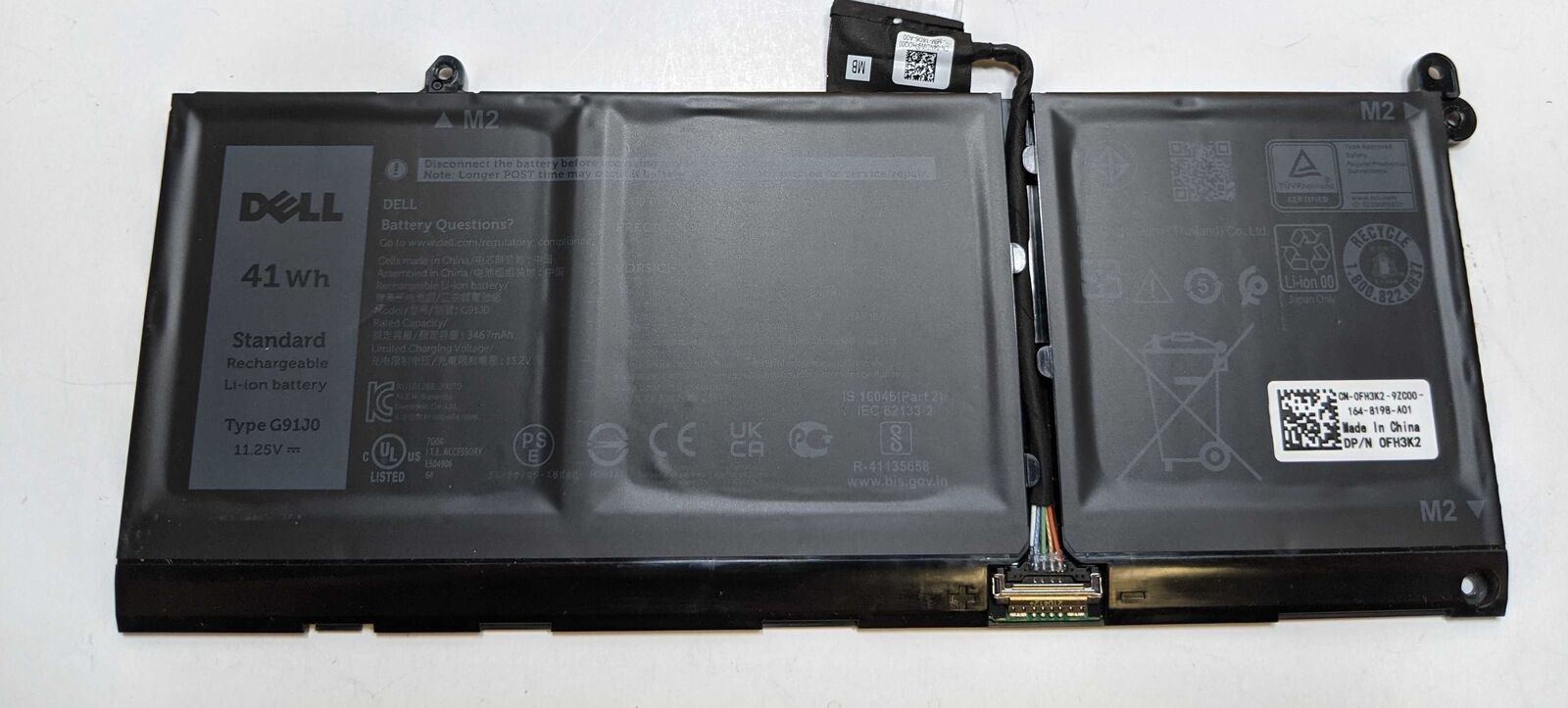 Pin dùng cho laptop Dell Inspiron 3515 5515 Latitude 3320 3420 (G91J0 ...