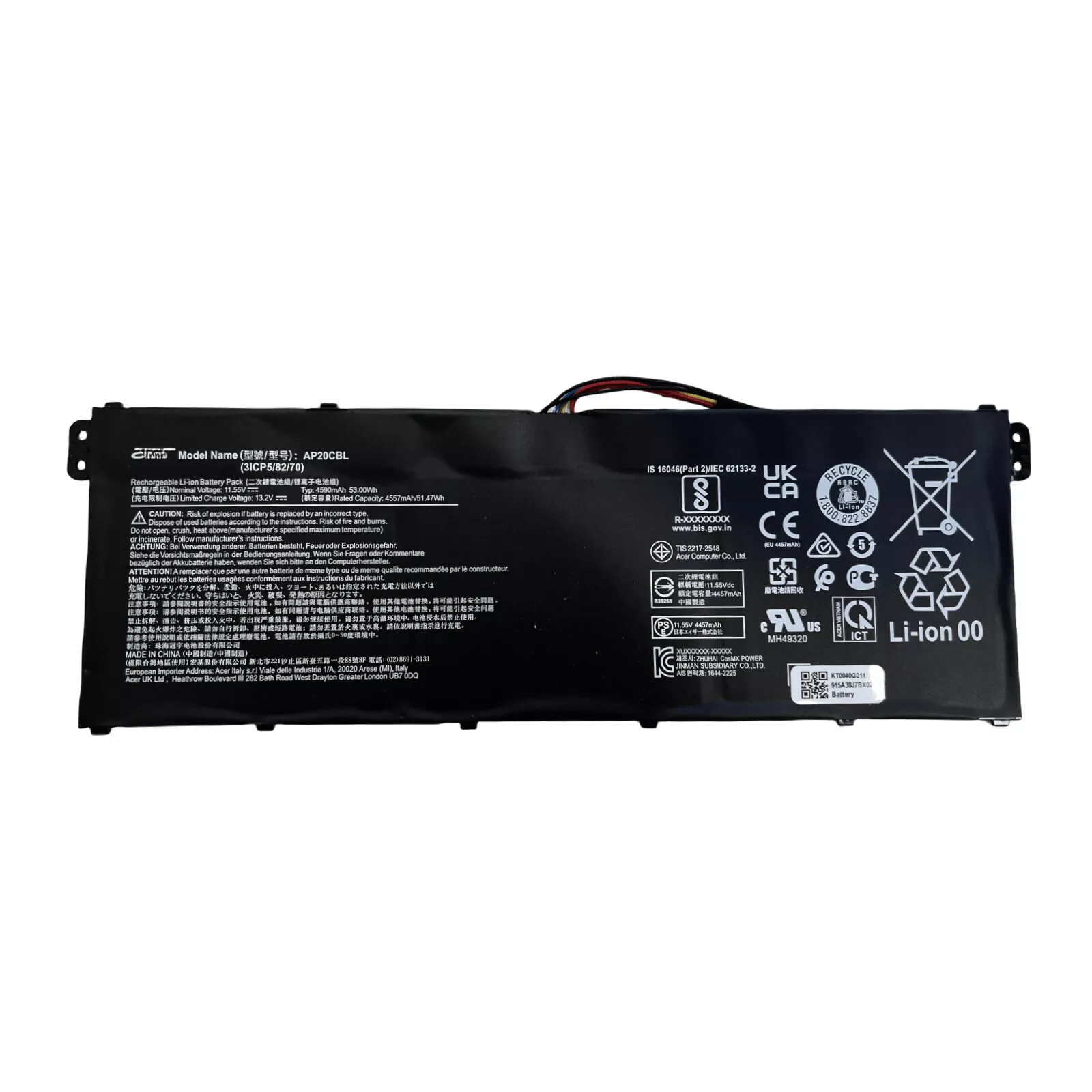 Pin dùng cho laptop Acer A715-42 (AP20CBL) Like New