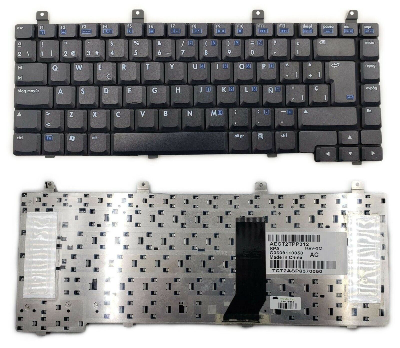 Bàn phím dùng cho laptop HP M2000 C500 C300